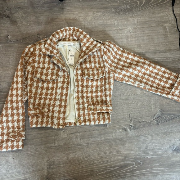 bishop + young | Jackets & Coats | Nwt Bishop Young Burnt Orange And ...